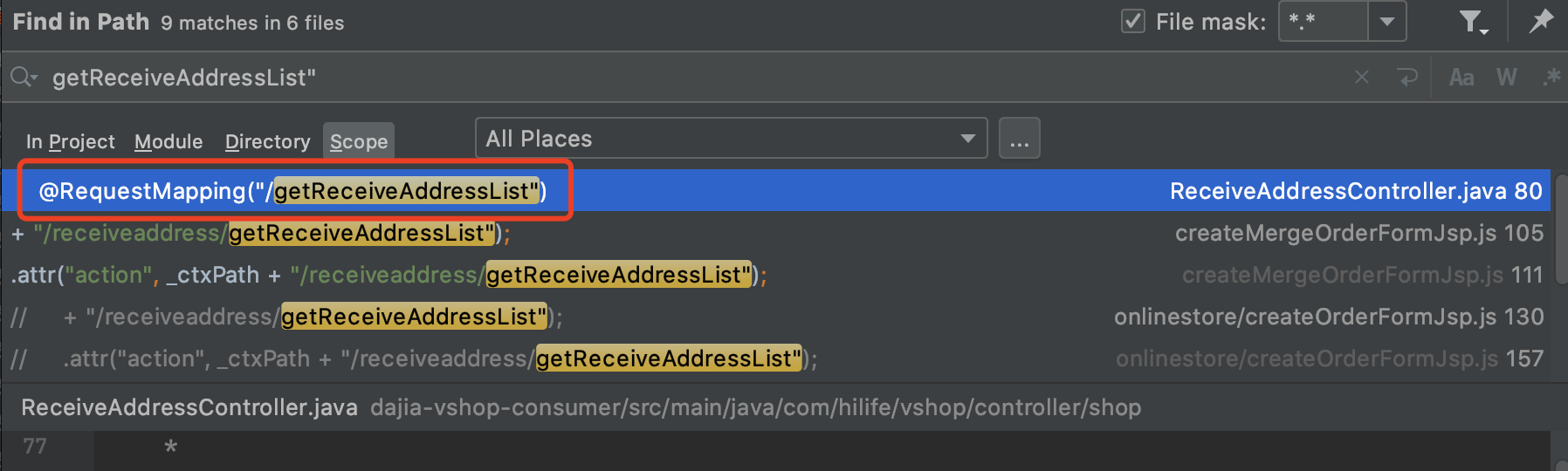 jsp/vue页面通过web页面里的url在项目中找到对应位置_vue项目能否通过网页检查定位到在idea中对应的文件位置-CSDN博客