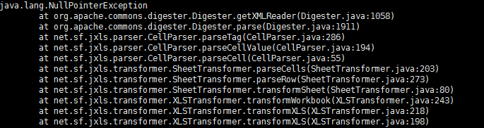 Java中使用jxls根据模板导出excel 出现null异常jxls读取模版显示空指针 Csdn博客