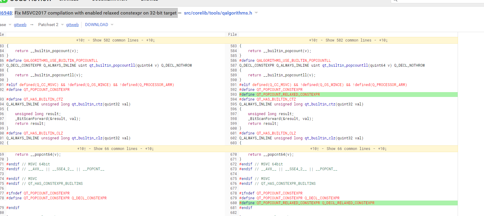 constexpr 函数 “qCountLeadingZeroBits“ 不会生成常数表达式_调用不会生成常数表达式-CSDN博客
