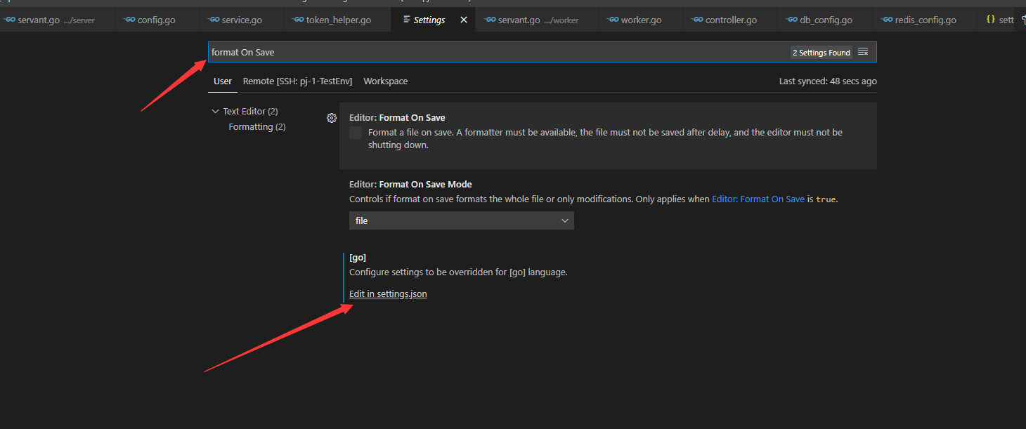 Vscode Go代码风格格式化设置vscode Go 格式化 Csdn博客 