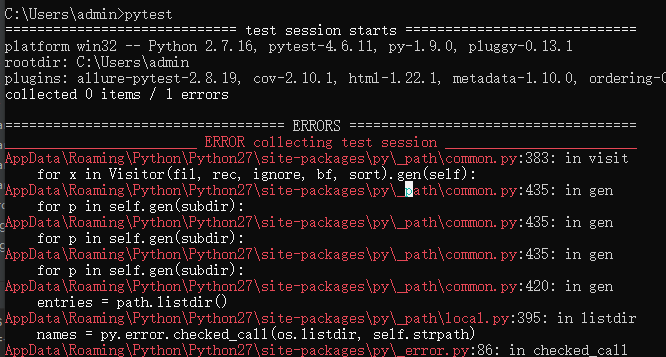 安装pytest时遇到的问题及解决方案_新的虚拟环境安装pytest会提示已安装-CSDN博客
