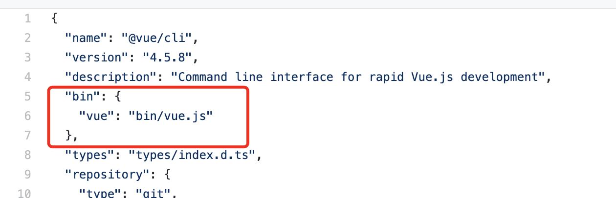 package.json 中的 bin 字段作用_package.json bin-CSDN博客