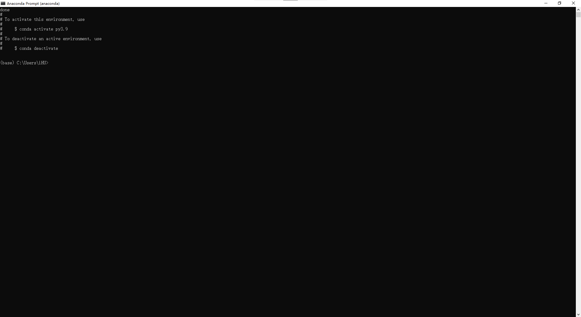 【作业】anaconda上的python3.9环境的搭建_anaconda python 3.9-CSDN博客