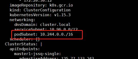 k8s集群初始化后修改 pod cidr 支持 CNI 组件_yaml 中指定cidr-CSDN博客