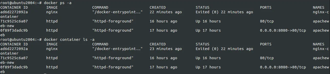 如何使用命令列出/启动/停止Docker容器？_列出运行的docker-CSDN博客