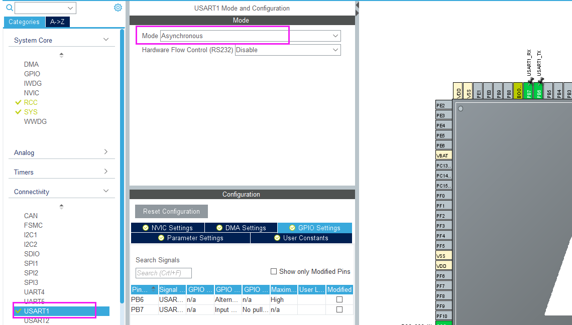 STM32 USART1重映射_usart重映射-CSDN博客