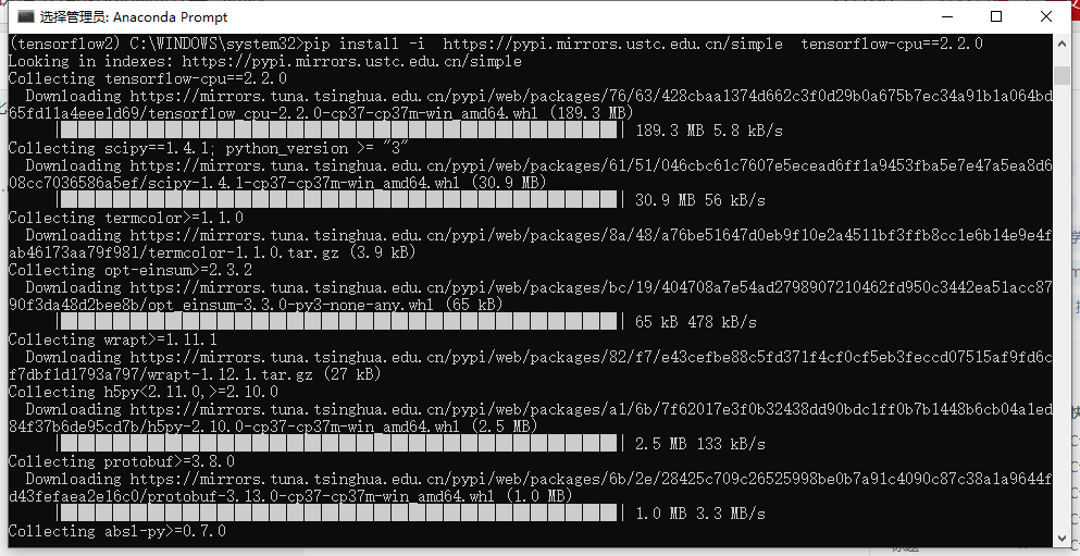 Anaconda环境下tensorflow的安装与卸载conda卸载tensorflow Csdn博客 