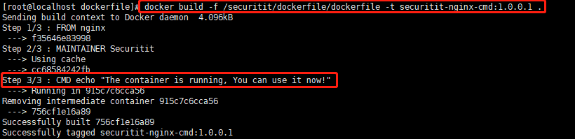 Dockerfile Cmd指令 语法解析 Dockerdile Cmd Csdn博客