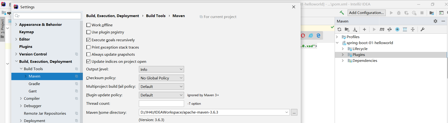 IDEA项目maven project没有出现plugins和Dependencies_maven没有plugins和dependencies-CSDN博客