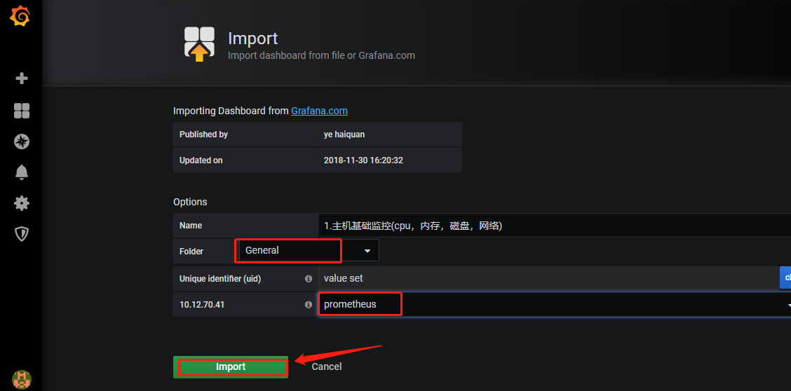 Centos7的prometheus+grafana添加主机监控_prometheus如何添加主机-CSDN博客
