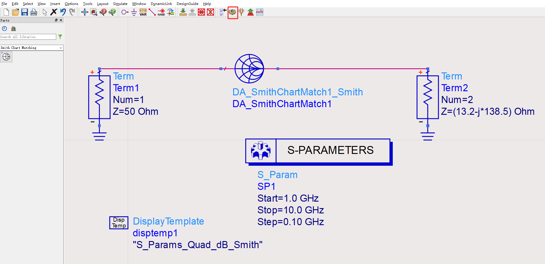 利用Smith Chart （斯密斯原图）进行阻抗匹配_ads smith chart 元器件面板-CSDN博客
