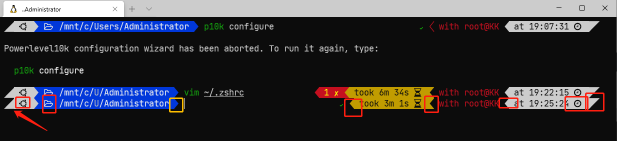 在windows中ohmyzsh 的powerlevel10k主题及插件推荐_powerlevel10k 字体下载-CSDN博客