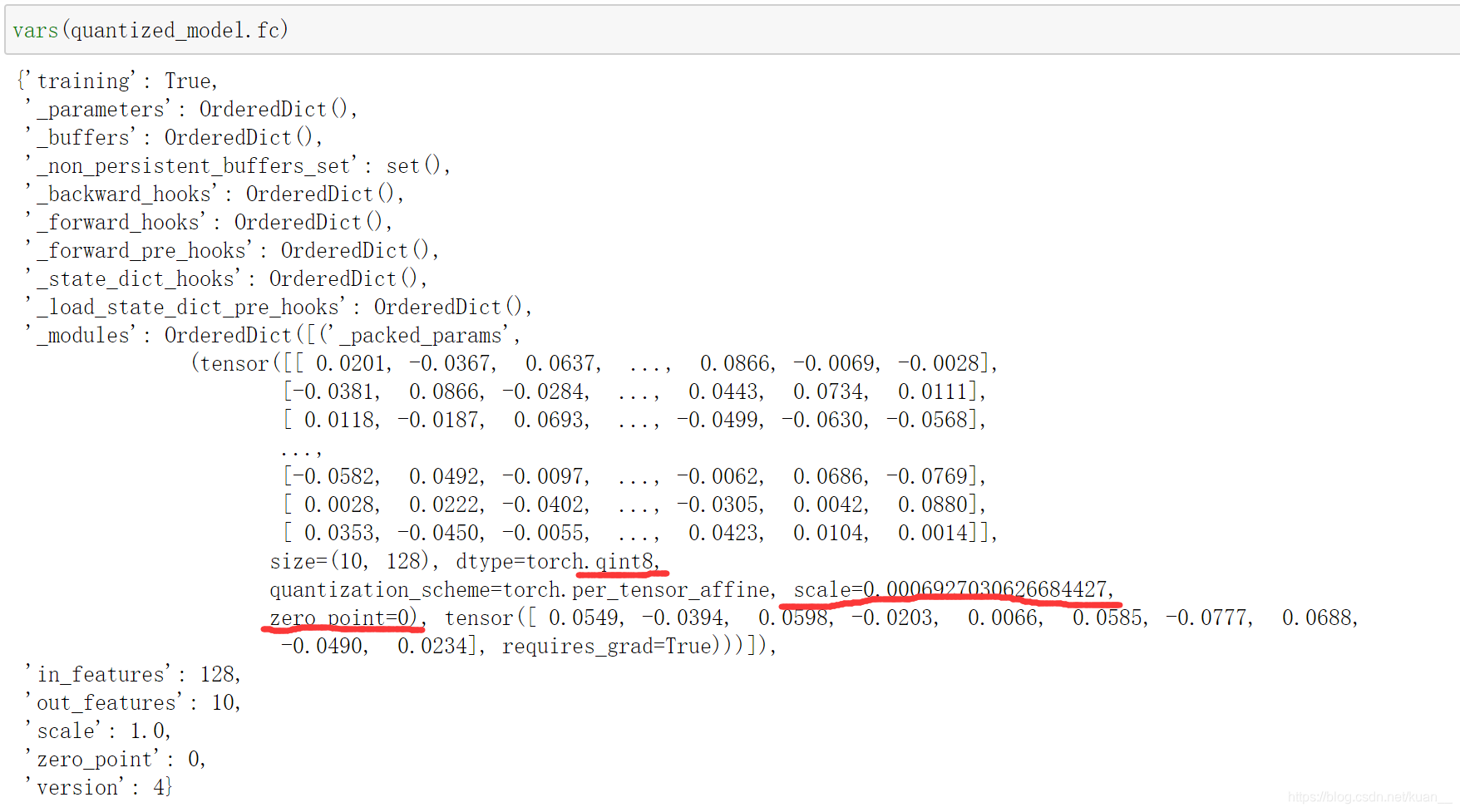 Pytorch动态量化函数torchquantizationquantizedynamic详解 Csdn博客