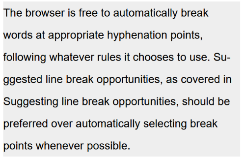 CSS3干货24：hyphens 连字符实现英文断词换行_css英文换行时一个单词被拆开连字符怎么加-CSDN博客