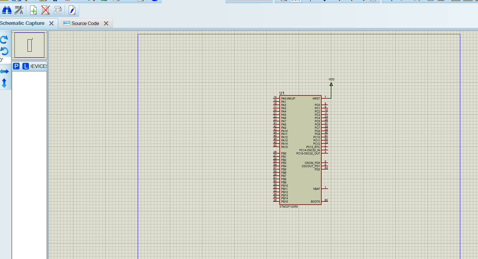 Proteus8.9仿真运行stm32程序（流水灯实验）_proteus stm32 program file-CSDN博客