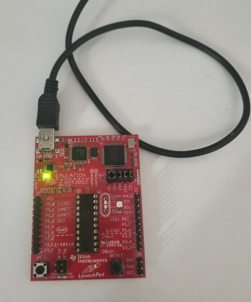 MSP430 G2553 单片机 串口 测试 调试_msp430g2553 模拟串口-CSDN博客