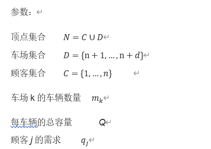 旅行商问题(TSP)、车辆路径问题(VRP,MDVRP,VRPTW)模型介绍_vrp模型-CSDN博客