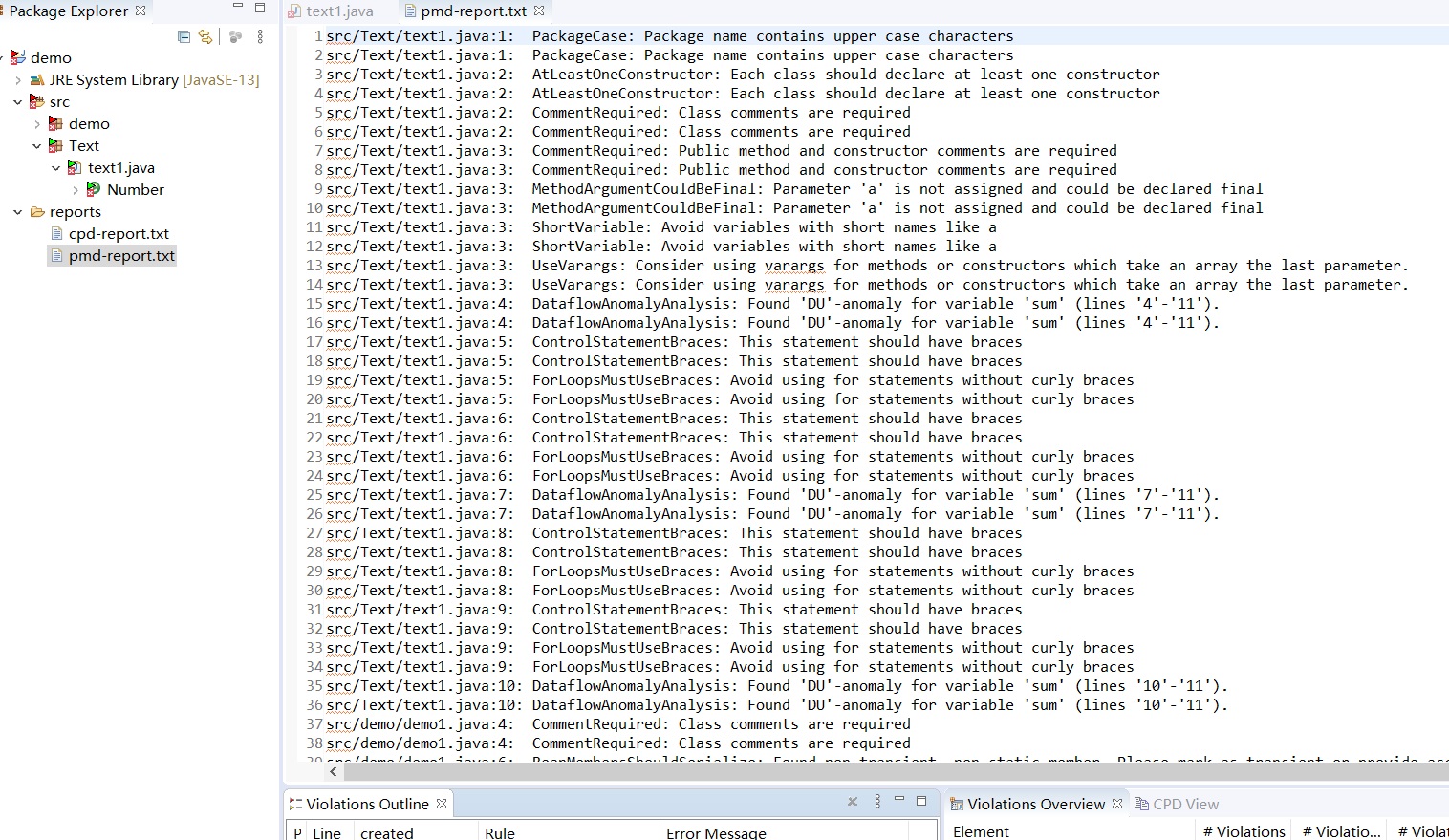 基于PMD的静态测试_掌握在eclipse环境下pmd静态测试工具-CSDN博客