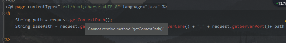Cannot resolve method ‘getContextPath()‘_cannot resolve method 'getcontextpath()-CSDN博客