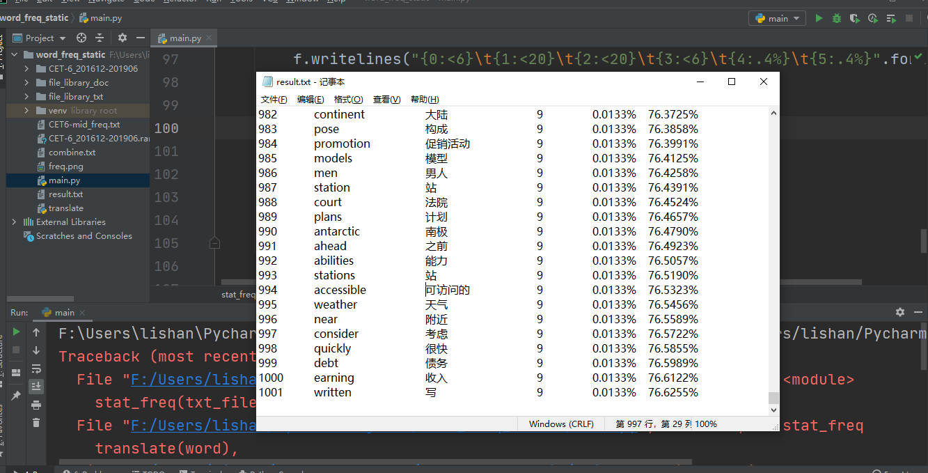使用python进行英语文档词频统计开发python编写程序统计输入英文文章中不同单词出现的次数并输入出现频率最高的单词 Csdn博客