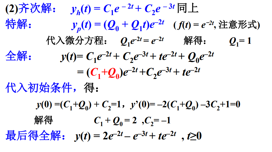 【信号与系统】(五)连续系统的时域分析 —— Lti连续系统的响应连续lti系统的时域经典分析法ppt Csdn博客