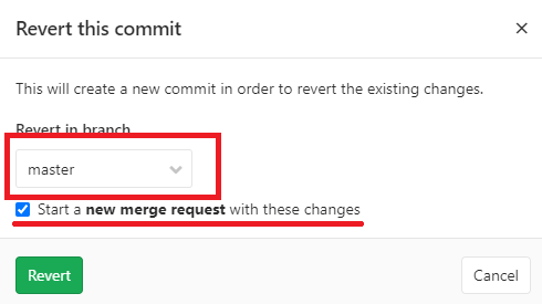 gitlab回退commit_start a new merge request with these changes-CSDN博客