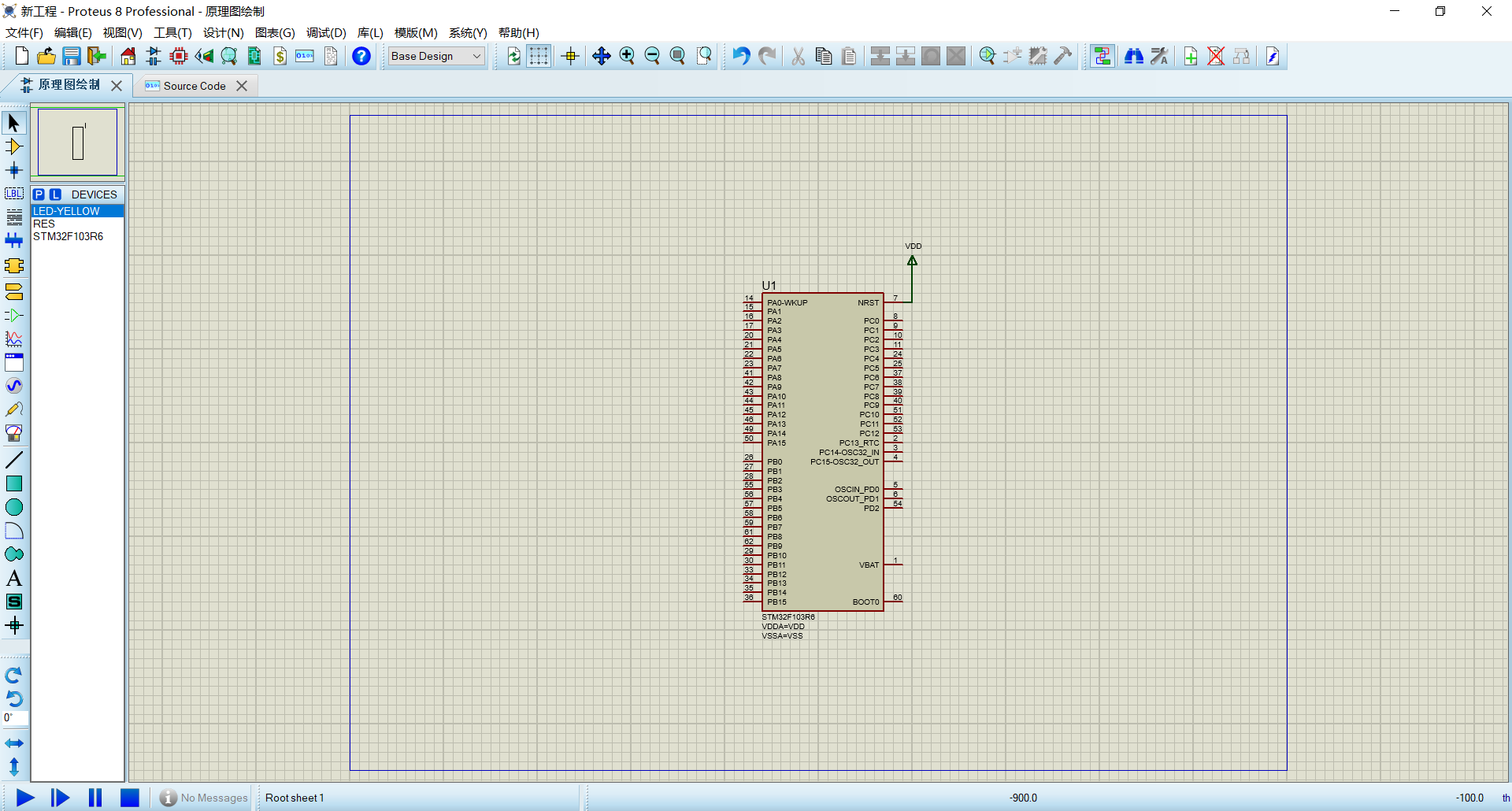 Proteus simulation STM32 water lamp - Programmer Sought