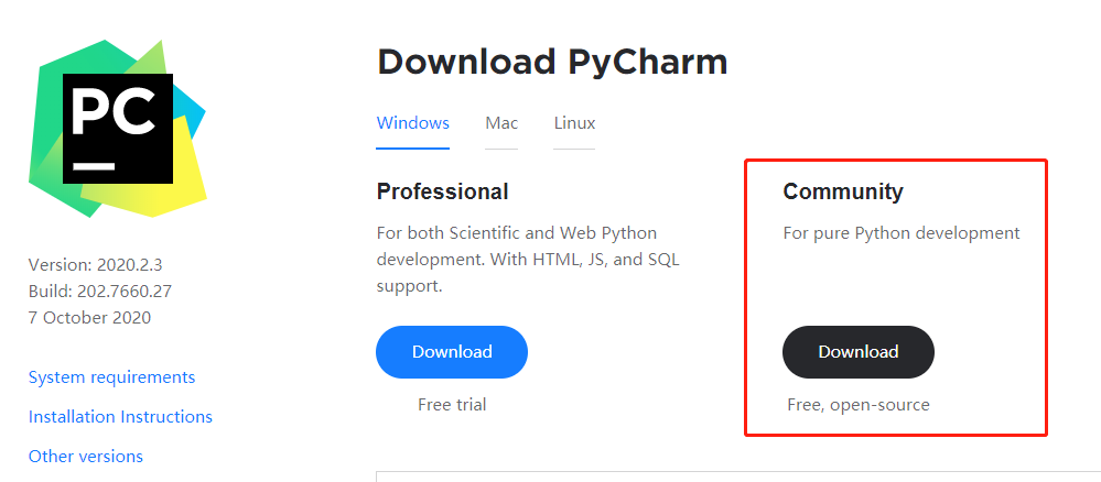 python学习笔记（1）——环境搭建（PyCharm、python[3.9.0]下载、安装与使用）_pycharm python3.9下载-CSDN博客