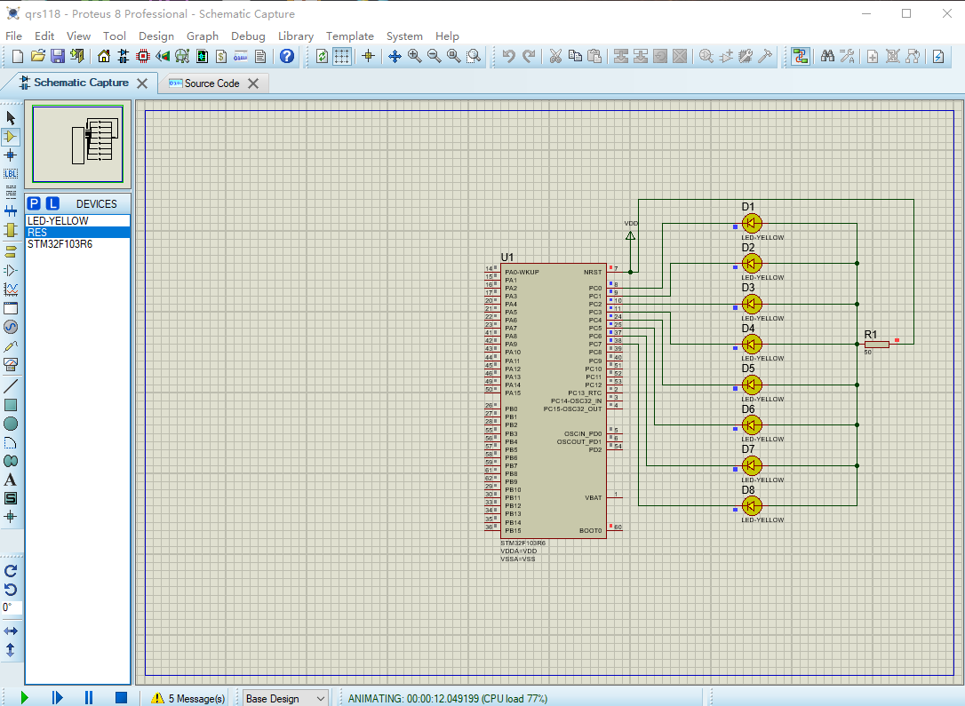 使用Proteus仿真运行stm32程序_proteus 8 stm32仿真-CSDN博客