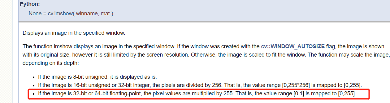 Opencv Numpy Uint8和float型对显示图像(cv.imshow)的影响_cv.imshow 显示numpy-CSDN博客