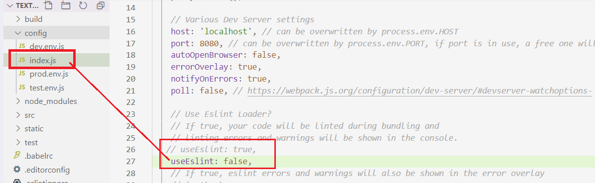 You May Use Special Comments To Disable Some Warnings Use Eslint