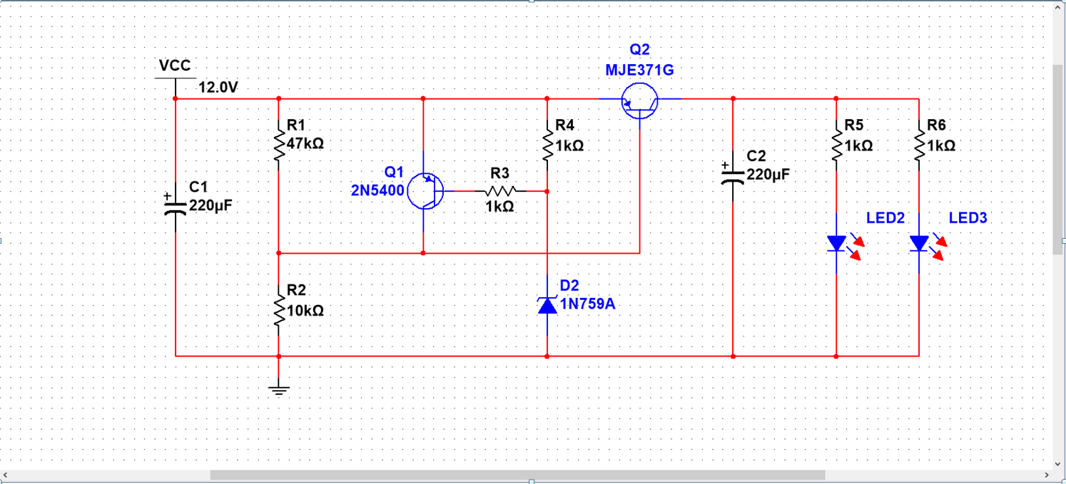 由三极管构成过压保护电路的仿真（1）_三极管保护电路-CSDN博客