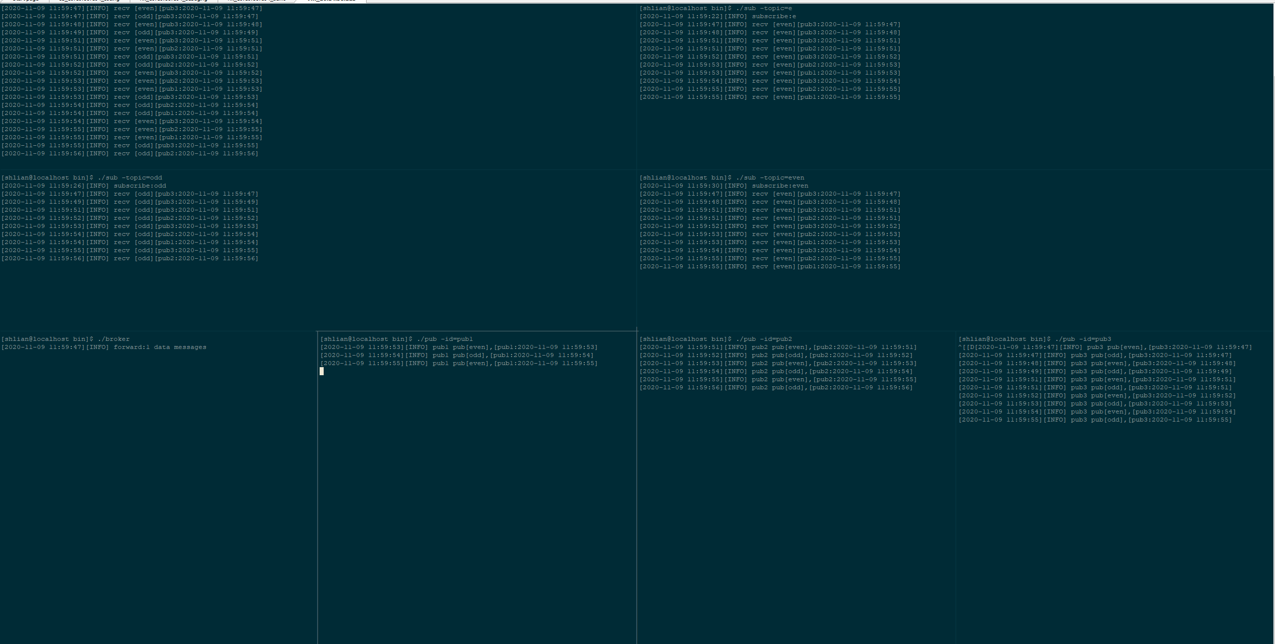 跟我一起学习ZeroMQ（8）：带broker的发布订阅模式：ZMQ_PUB、broker(ZMQ_XPUB和ZMQ_XSUB)、ZMQ ...