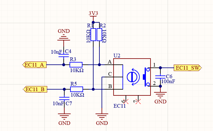 STM32CubeMX配置Encoder模式驱动EC11旋转编码器_stm32 ec11电路-CSDN博客