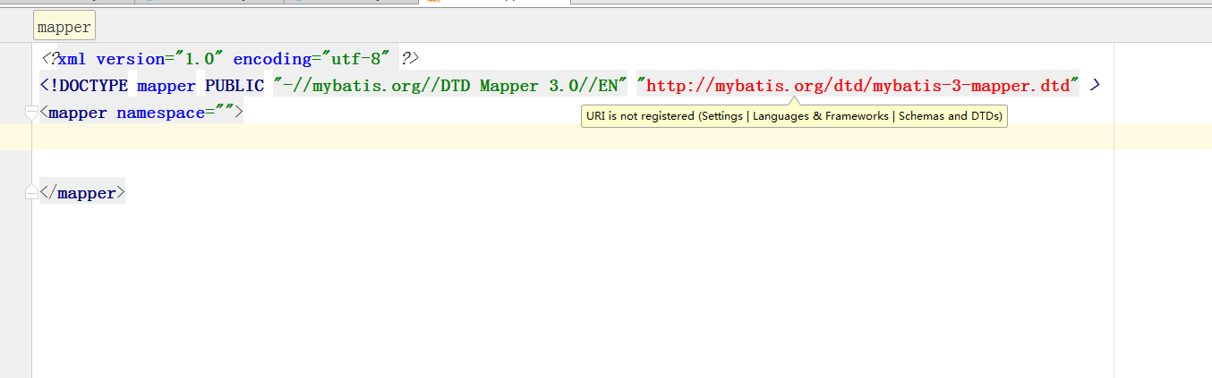 idea快速创建mapper模板及报错，Cannot resolve symbol ‘Mapper‘_cannot resolve symbol 'mapper-CSDN博客