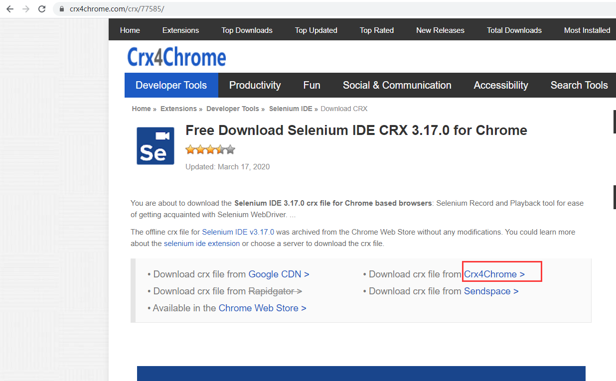 Selenium IDE Chrome浏览器录制UI自动化脚本-CSDN博客