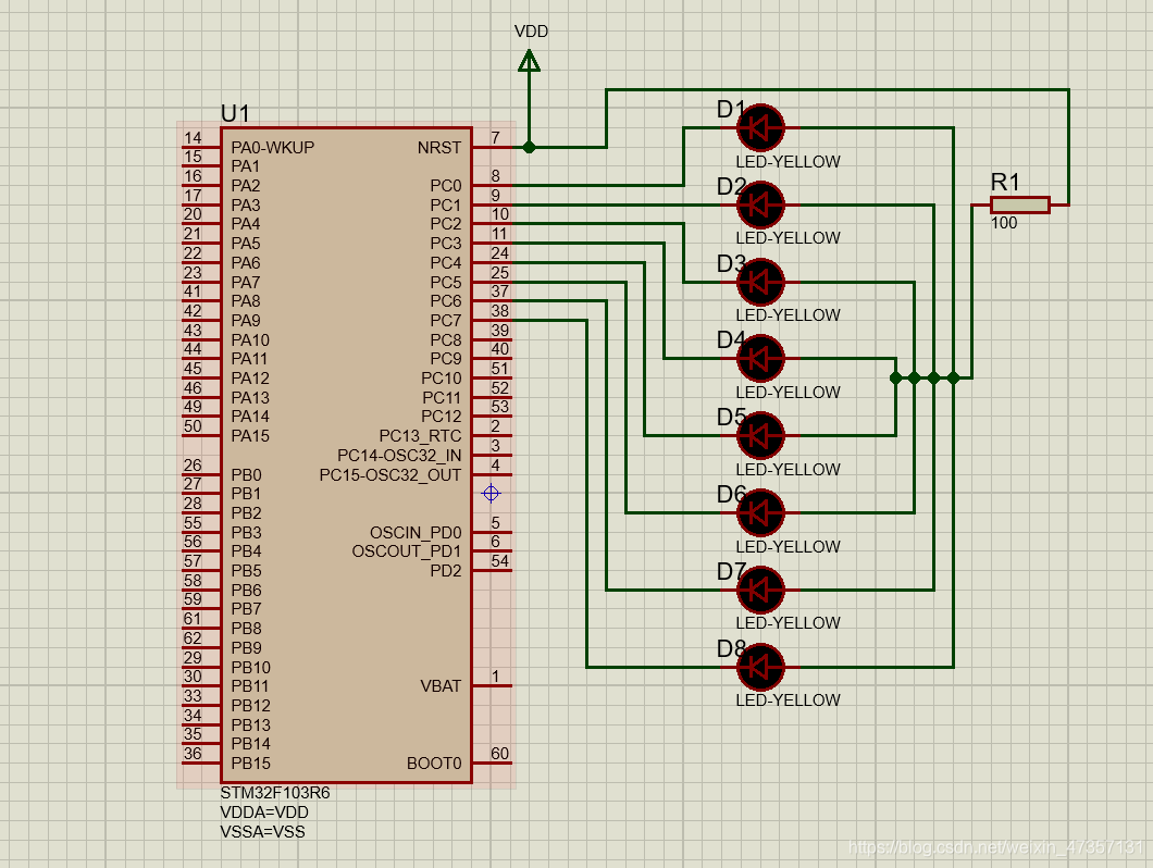 Proteus仿真stm32 Led灯实验基于stm32的呼吸灯设计仿真原理图源码程序讲解 仿真protues 89 程序编 Csdn博客 3671