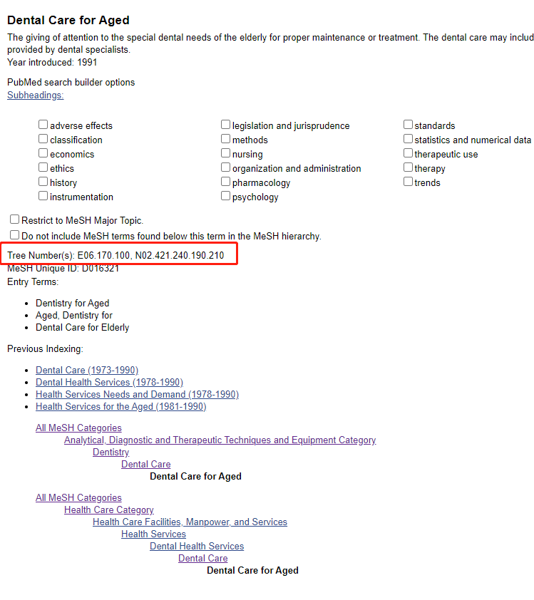 NCBI(pubmed)里医学主题词(MeSH)完整词库获取_mesh词表官网-CSDN博客