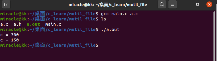C语言多源文件编译简单示例_假设有四个源文件：a.c，a.h，b.c，b.h，需要使用gcc编译成可执行文件c，请编写makef-CSDN博客