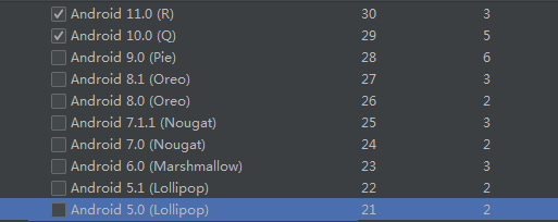 List of Android Version Code and API Level - Programmer Sought