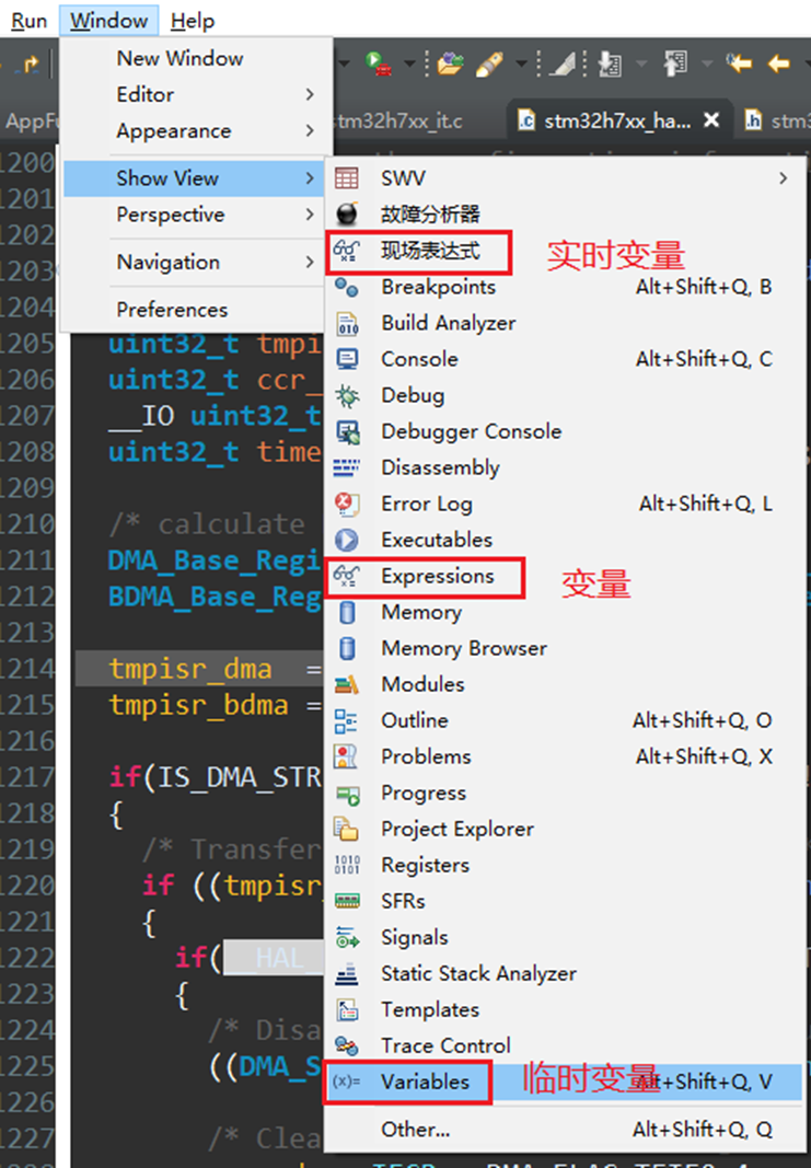 Stm32cubeide查看变量 Csdn博客 