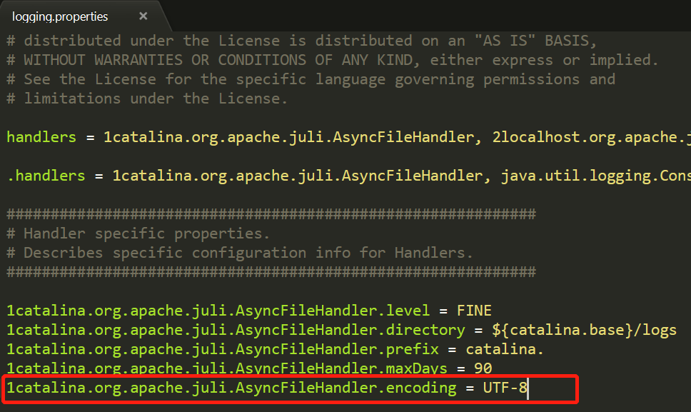 Tomcat10 Catalina log乱码问题解决_org.apache.catalina.connector.clientabortexception-CSDN博客