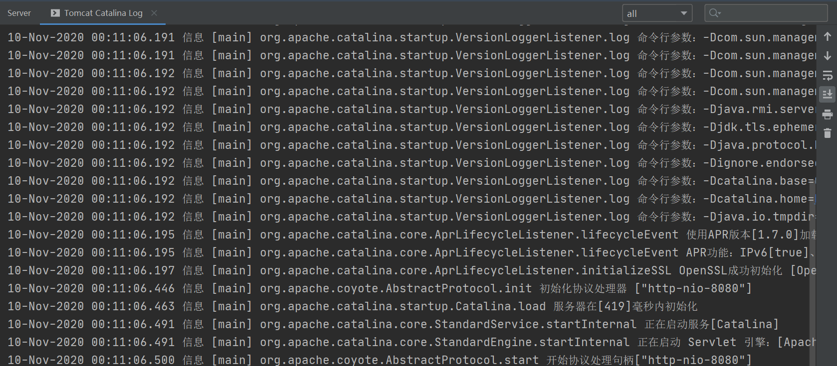 Tomcat10 Catalina Log乱码问题解决 Nnector Clientabortexception Csdn博客