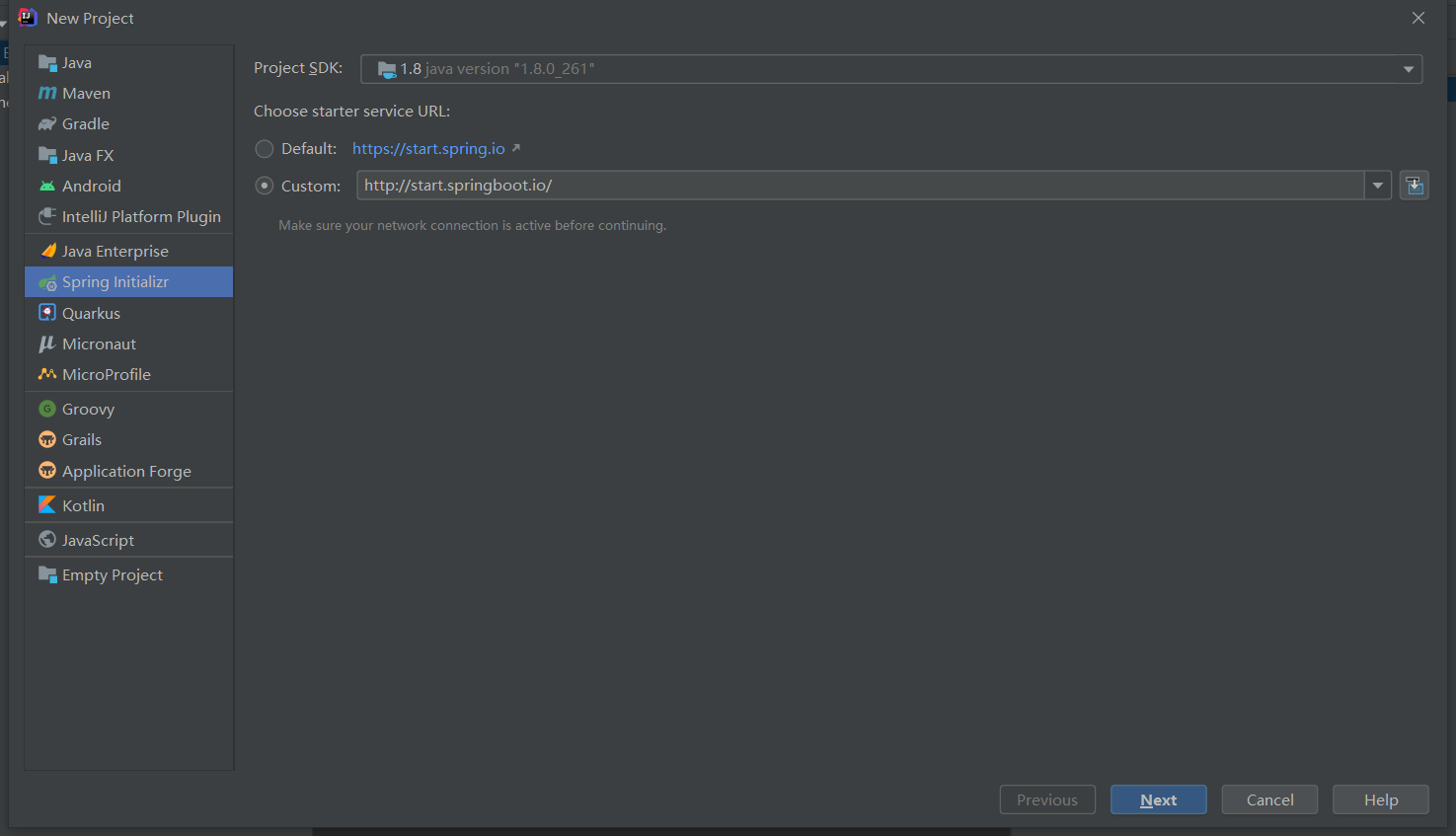 [已解决] Error: Cannot download ‘https://start.spring.io/starter.zip?-CSDN博客