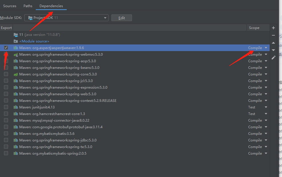 java: 程序包org.aspectj.lang.annotation不存在 解决-CSDN博客