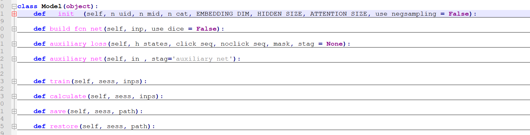 阿里 CTR模型 DIEN 代码解读_dien 源码-CSDN博客
