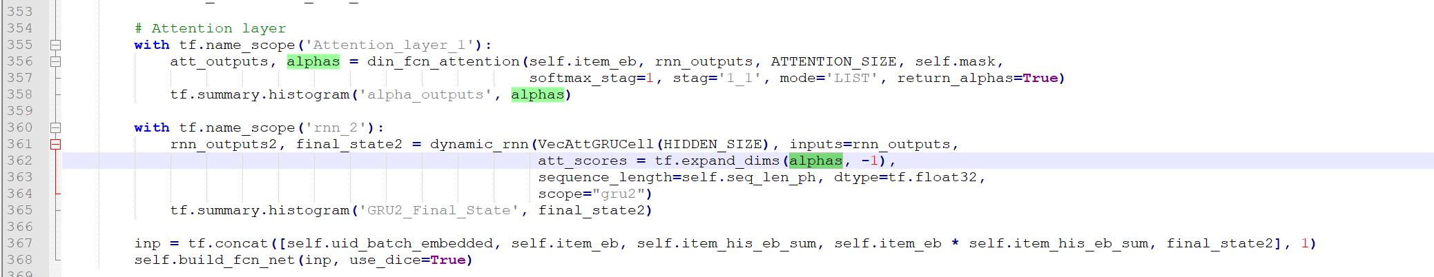 阿里 CTR模型 DIEN 代码解读_dien 源码-CSDN博客