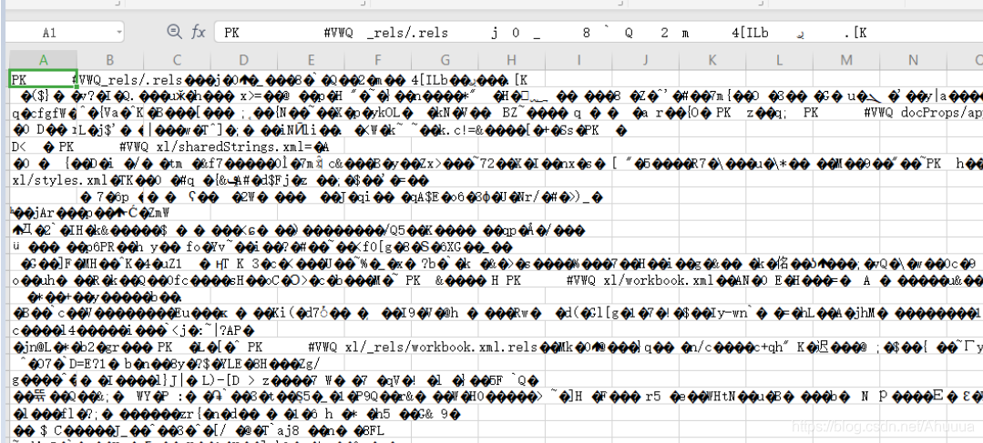 Blob导出的excel文件打不开,responsetype “blob“ 但 Response回应类型不是blob类型,responsedata是乱码。new Blob 表格 打开文件 6589