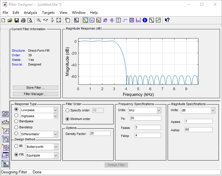 FIR滤波器---从理论仿真到FPGA实现_fir filter quantize-CSDN博客