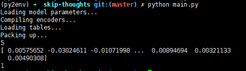 使用 skip-thoughts 提取句子特征_skip-thought模型代码实例-CSDN博客